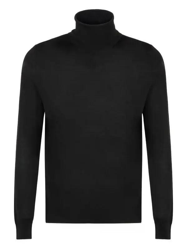Kiton Wool High Neck Sweater