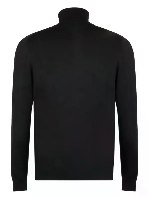 Kiton Wool High Neck Sweater