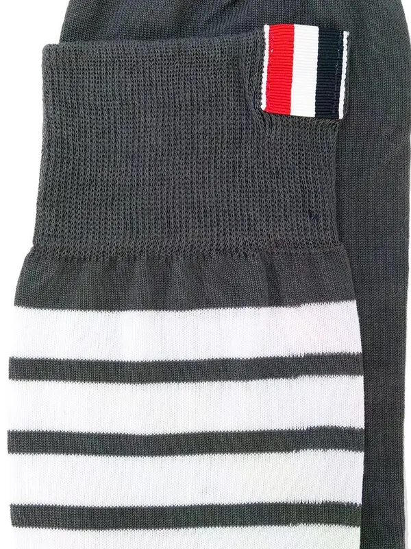 Thom Browne 4-bar Socks - Grey