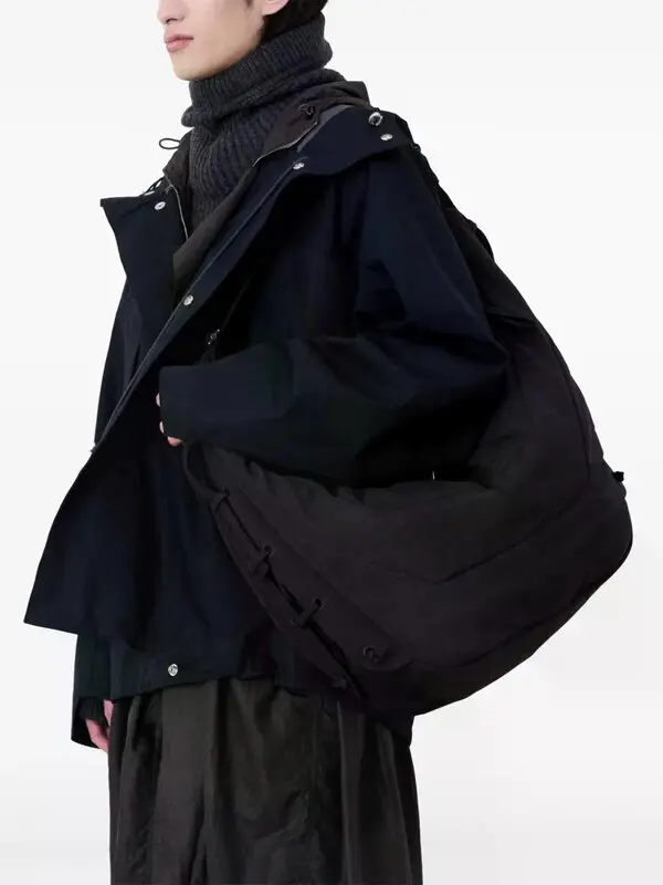 LEMAIRE Large Soft Game Shoulder Bag - Brown