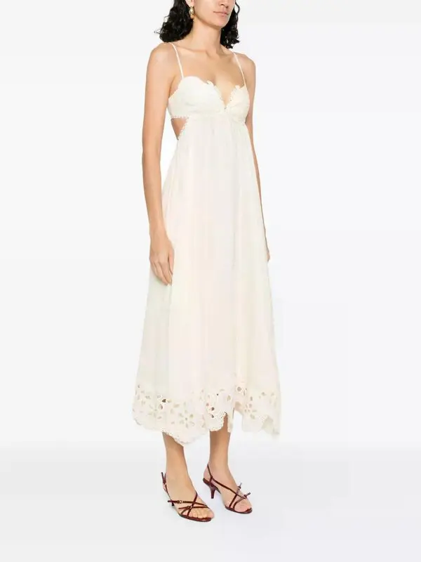 Zimmermann Floral-embroidered Dress