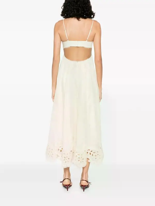 Zimmermann Floral-embroidered Dress