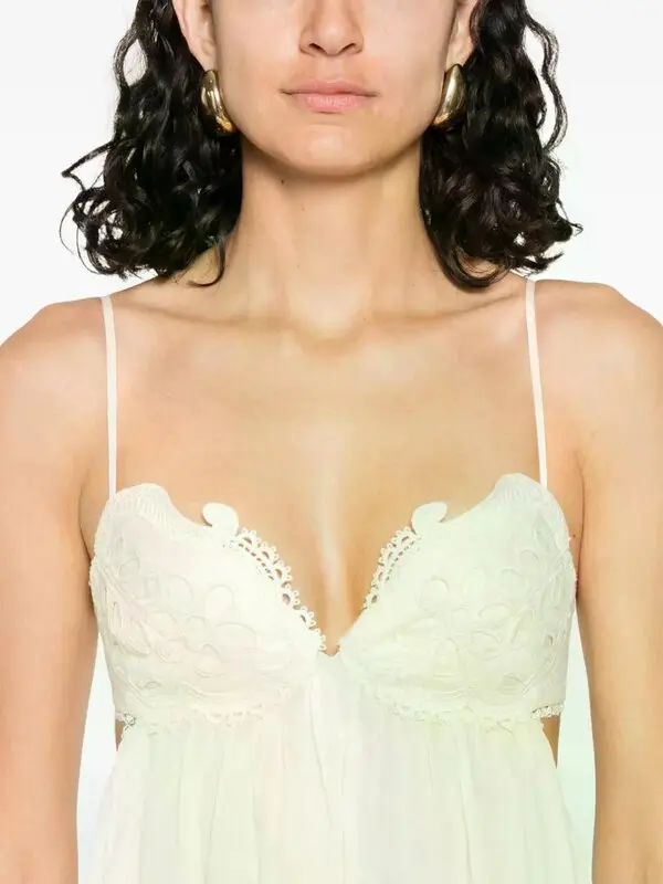 Zimmermann Floral-embroidered Dress