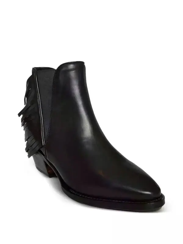 DAMY Fringed Ankle Boots