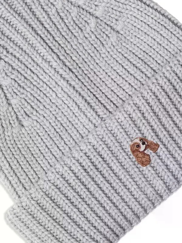 PELO FOUNDATION Cavalier King Beanie Hat - Grey