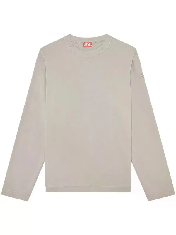 DIESEL® S-macsis-od Cotton Sweatshirt