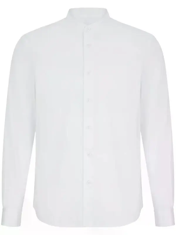 Shanghai Tang Mandarin-collar Shirt