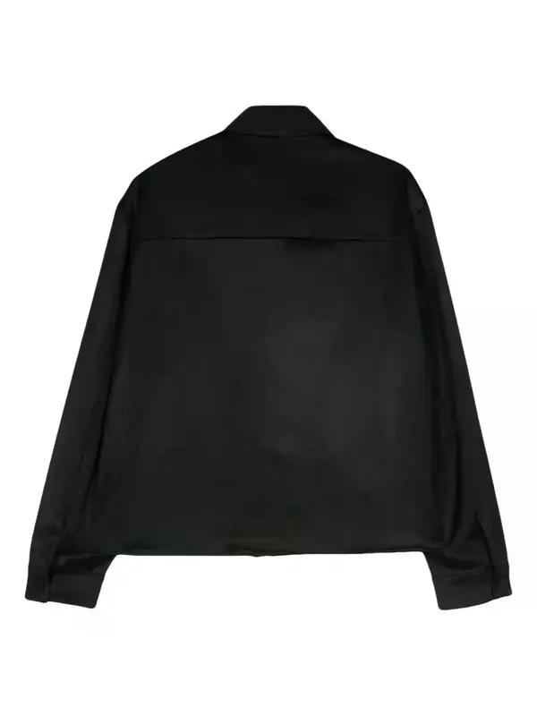 WINNIE N.Y.C Straight-hem Wool Jacket