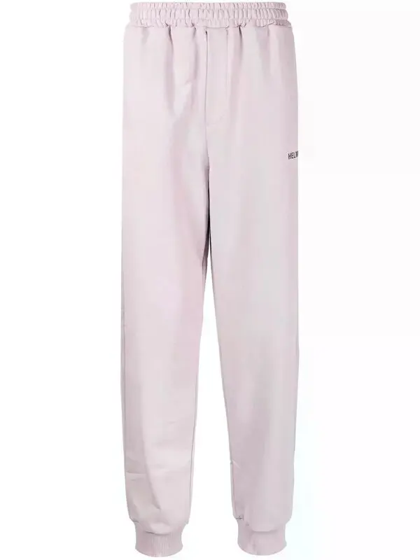 Helmut Lang Logo-print Tapered Track Pants