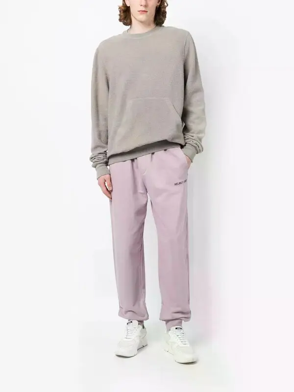 Helmut Lang Logo-print Tapered Track Pants