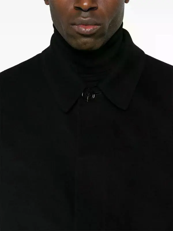 LARDINI Virgin Wool Felted Coat