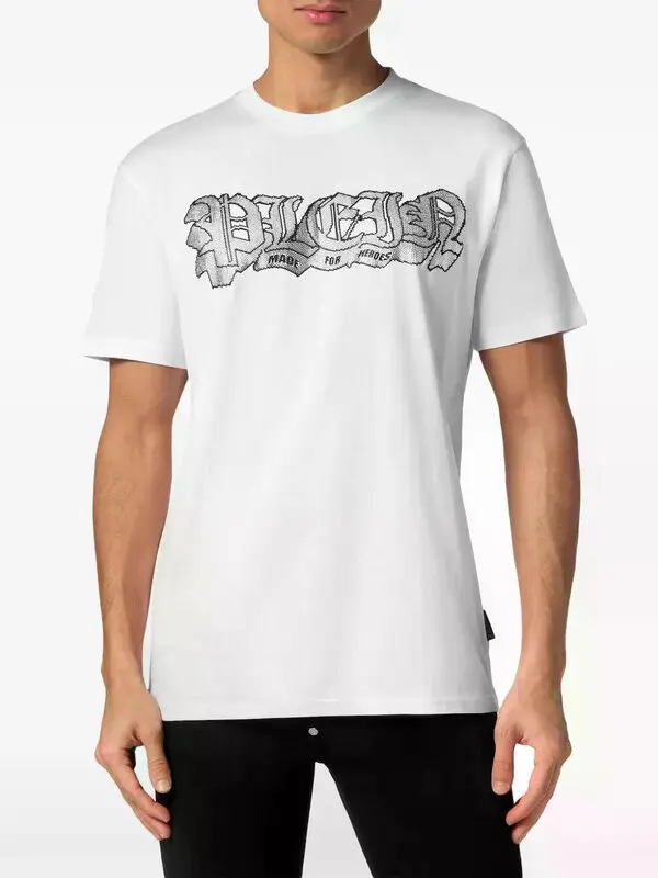 Philipp Plein Logo-embellished Cotton T-shirt