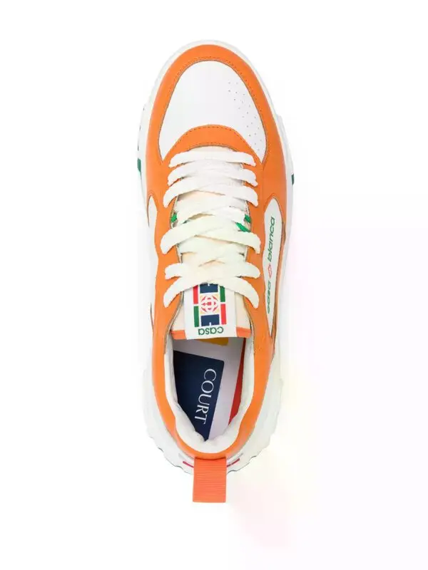 Casablanca Court Leather Sneakers