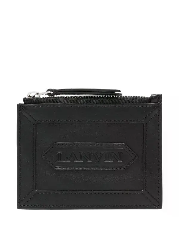 LANVIN Logo-patch Wallet