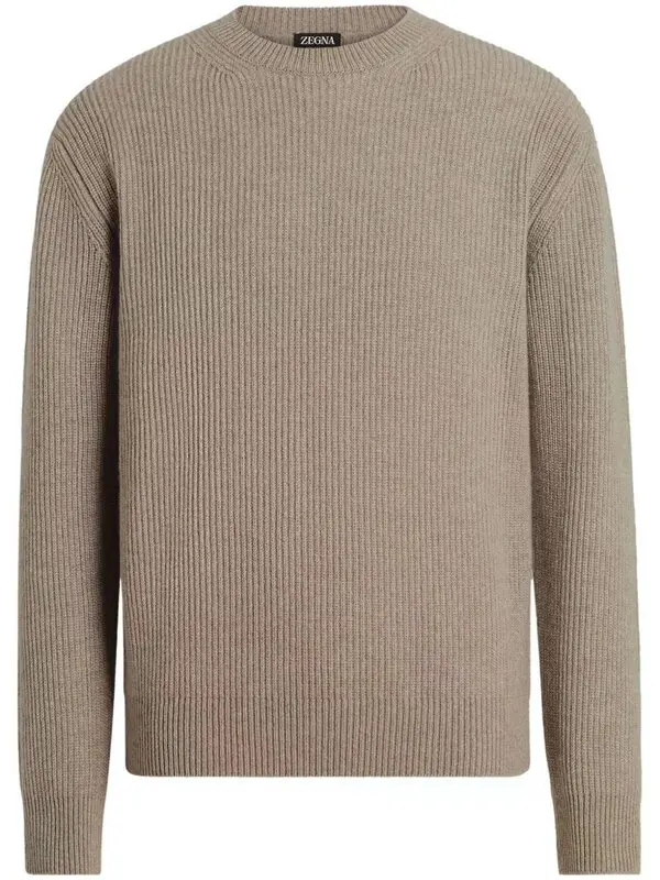 Zegna Crew-neck Cashmere Sweater