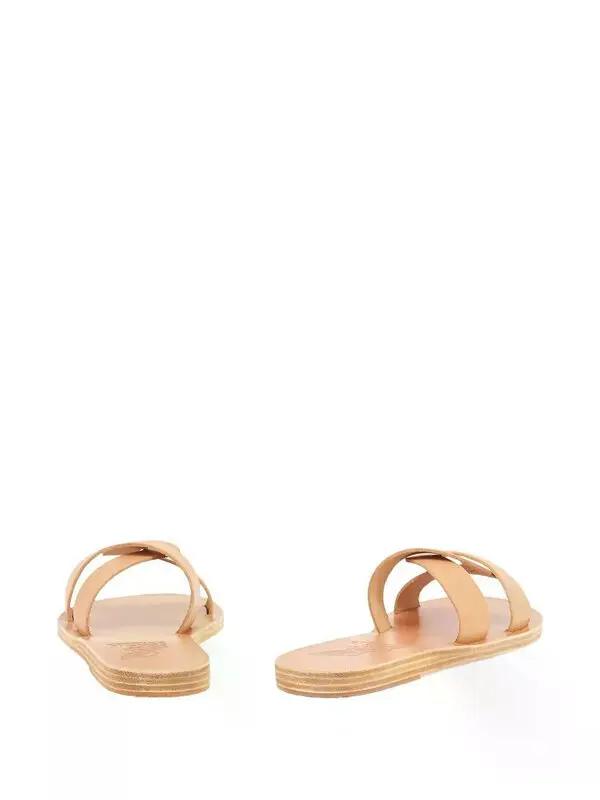 ANCIENT GREEK SANDALS Desmos Leather Sandals - Neutrals