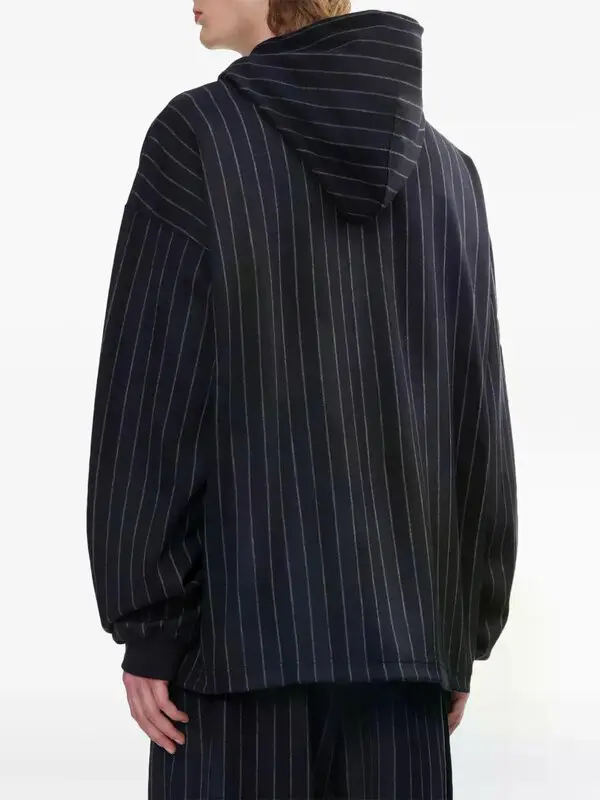 Junya Watanabe Stripe Pattern Hoodie