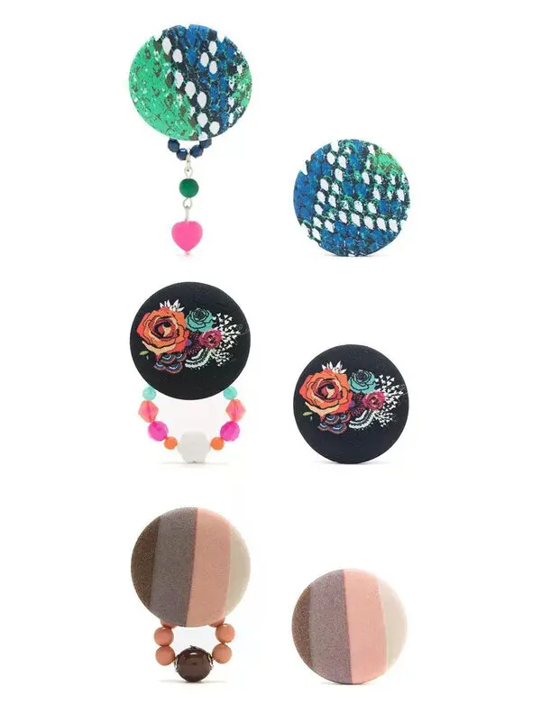 AMIR SLAMA Earring Set - Multicolour