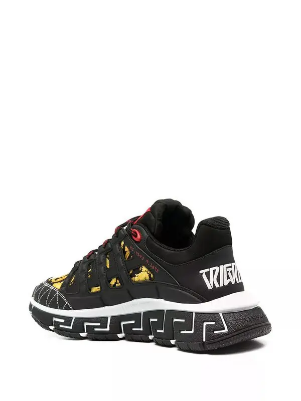 Versace Trigreca Baroque-print Sneakers