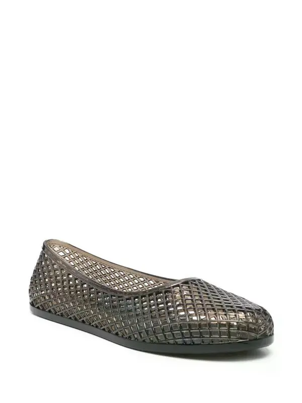 ANCIENT GREEK SANDALS Iro Ballet Flats - Black