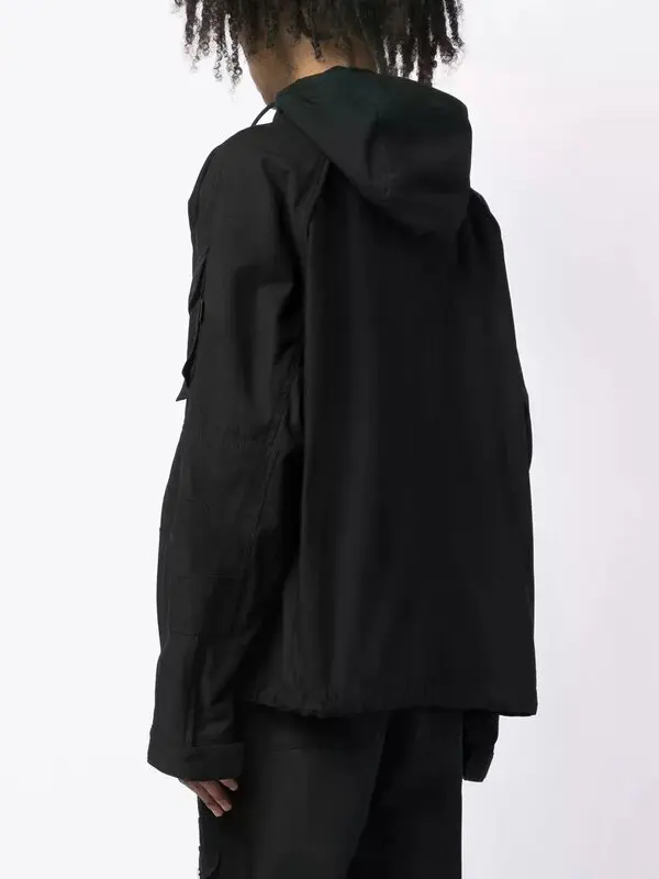 JUUN.J Drawstring Hood Shirt Jacket