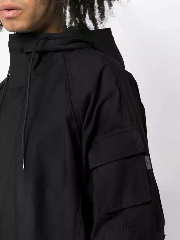 JUUN.J Drawstring Hood Shirt Jacket