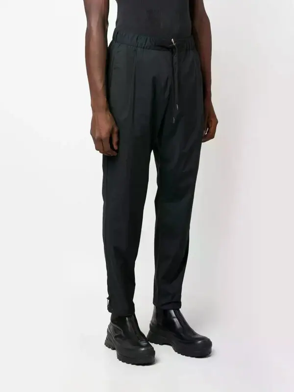 Herno Resort Drawstring-waist Tapered Trousers