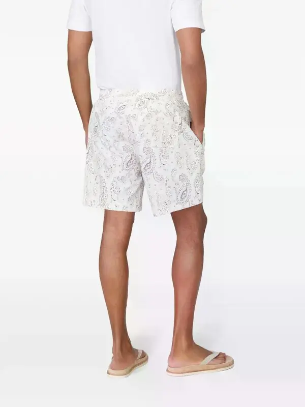 Brunello Cucinelli Paisley-print Swim Shorts