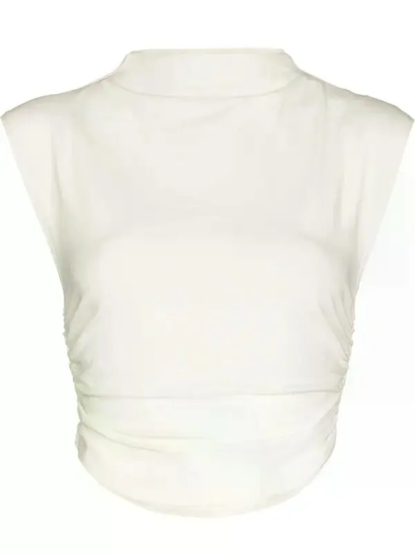 REFORMATION Lindy Organic Cotton Crop Top