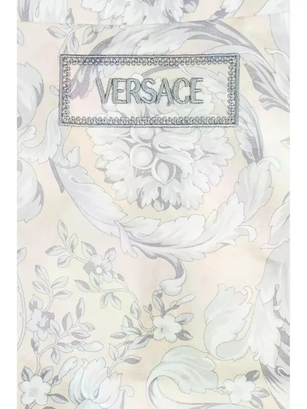 Versace Barocco Print Button-down Shirt