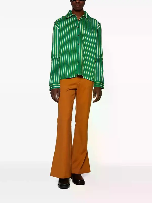 Marni Mid-rise Flared Trousers