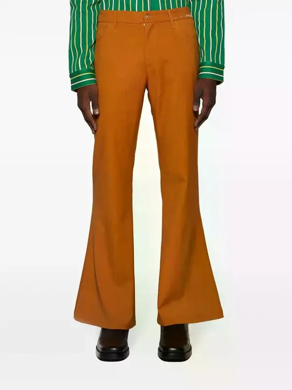 Marni Mid-rise Flared Trousers