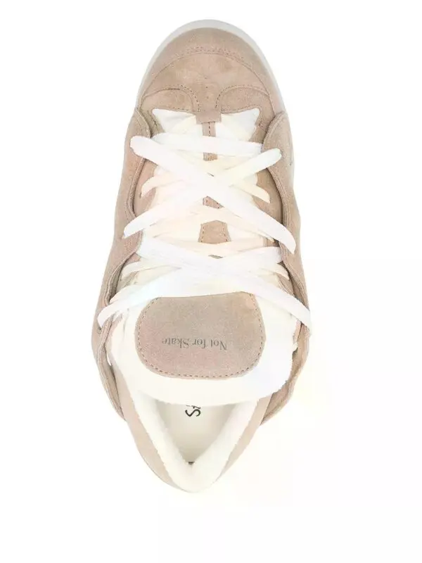 SANTHA Lace-up Sneakers - Neutrals