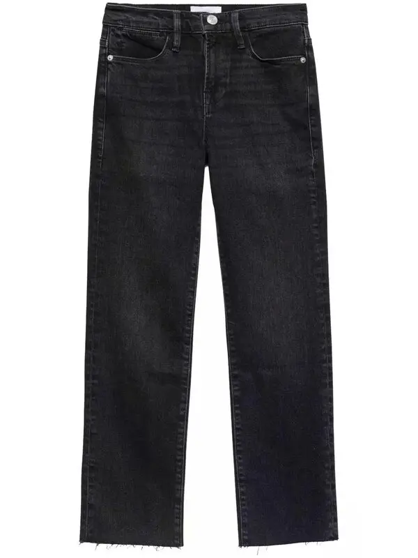 FRAME Le High Straight Jeans