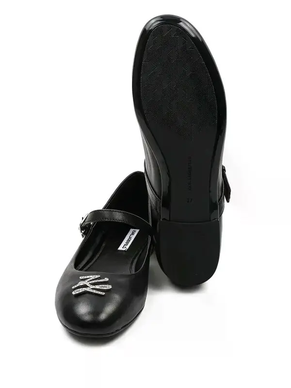 Karl Lagerfeld Karo Ballerina Shoes