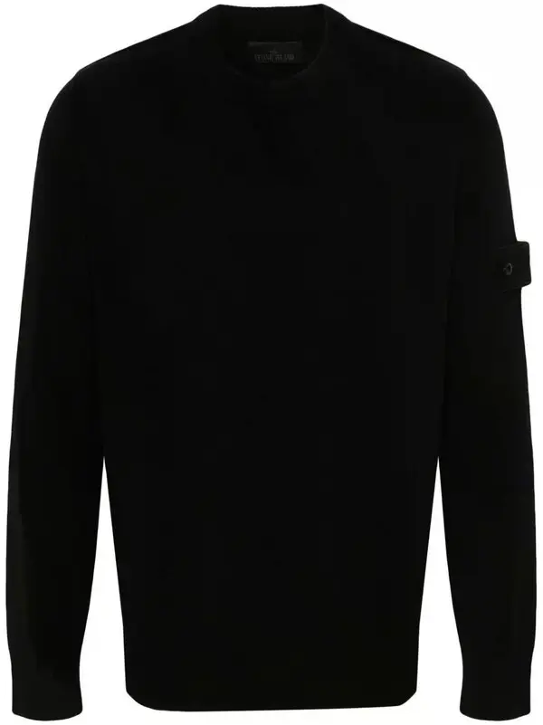 Stone Island Compass-badge Virgin Wool Sweater