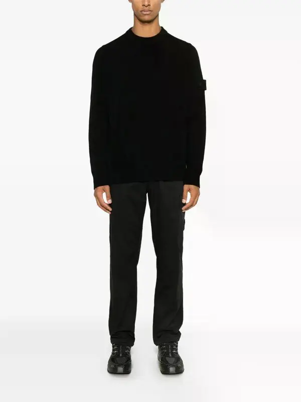 Stone Island Compass-badge Virgin Wool Sweater