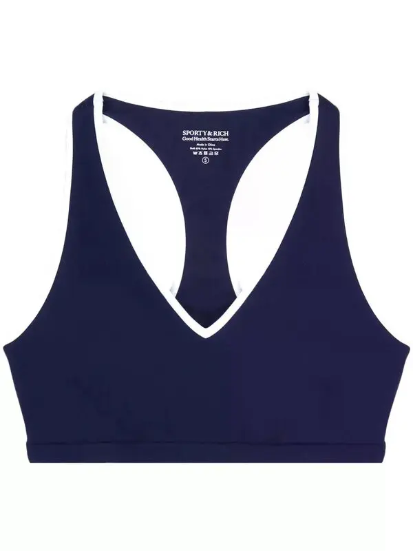 SPORTY & RICH Runner Box Sports Bra
