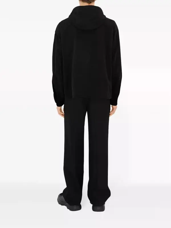 Burberry Equestrian Knight-appliqué Hooded Jacket