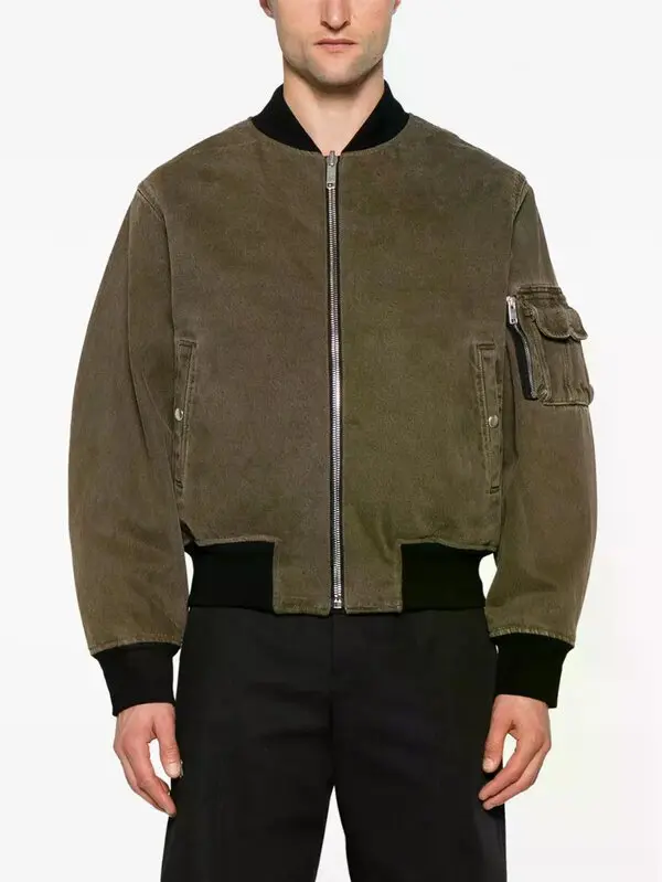 Givenchy Logo-print Reversible Bomber Jacket