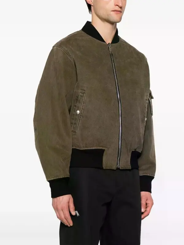 Givenchy Logo-print Reversible Bomber Jacket