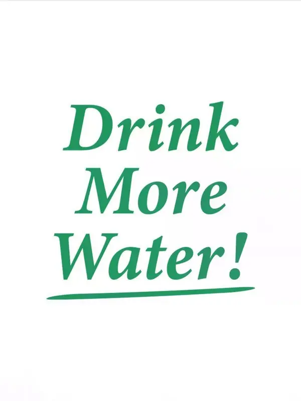 Sporty & Rich Drink More Water Cotton Sweatshirt