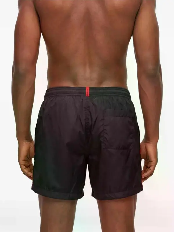 Hugo Logo Trim Swim Shorts