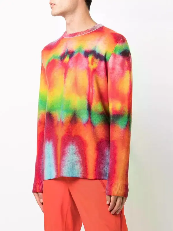 Aztech Mountain Tie-dye Cashmere Sweater