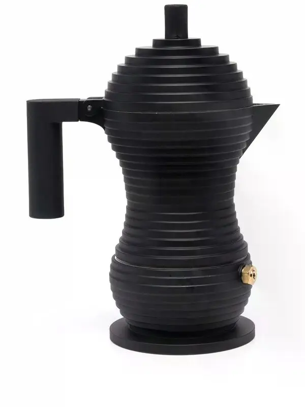 ALESSI Pulchina Espresso Coffee Maker - Black