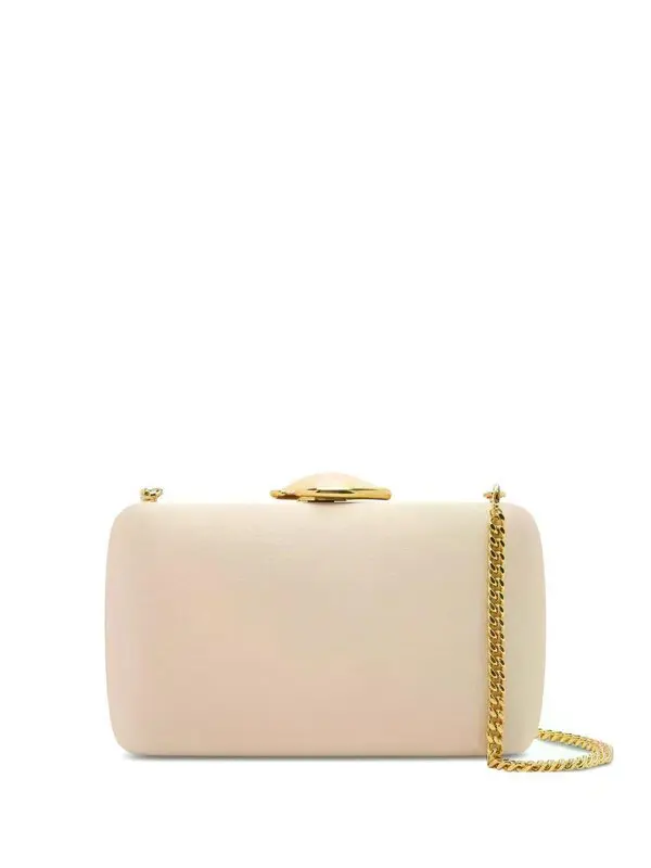 Oscar De La Renta Leather Clutch Bag