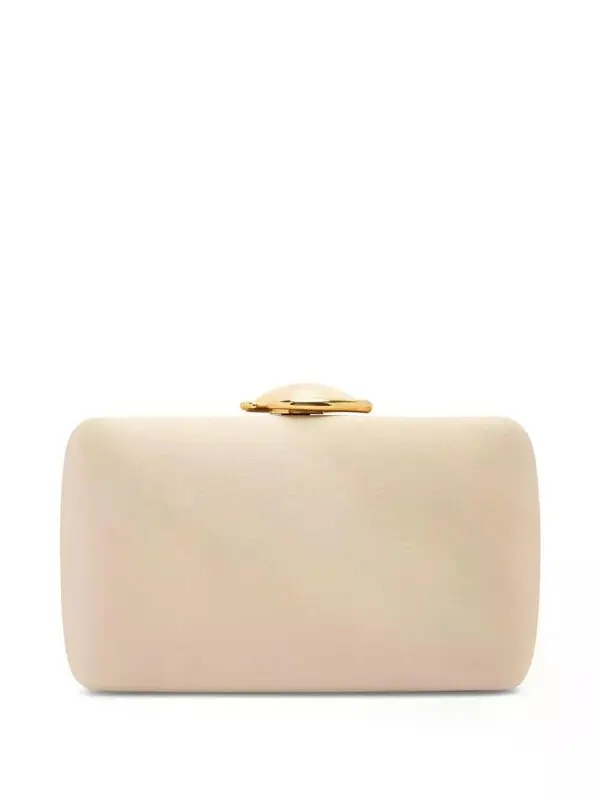 Oscar De La Renta Leather Clutch Bag