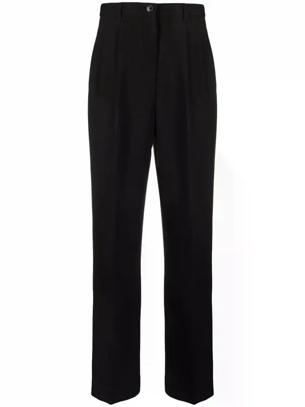 Tory Burch Pleat-detail Four-pocket Tailored Trousers