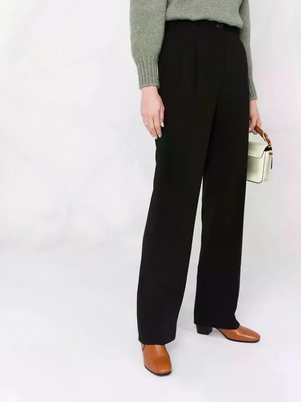 Tory Burch Pleat-detail Four-pocket Tailored Trousers