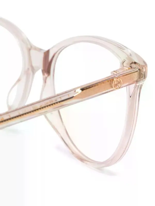Gucci Oval Acetate Eyeglasses